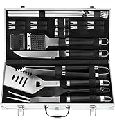 Amazon.com : POLIGO 22PCS Camping BBQ Grill Accessories for Outdoor ...