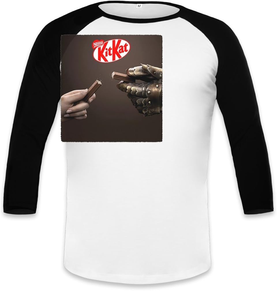 Share Kit Kat Poster Unisex Baseball Shirt X-Large : Amazon.co.uk: Clothing