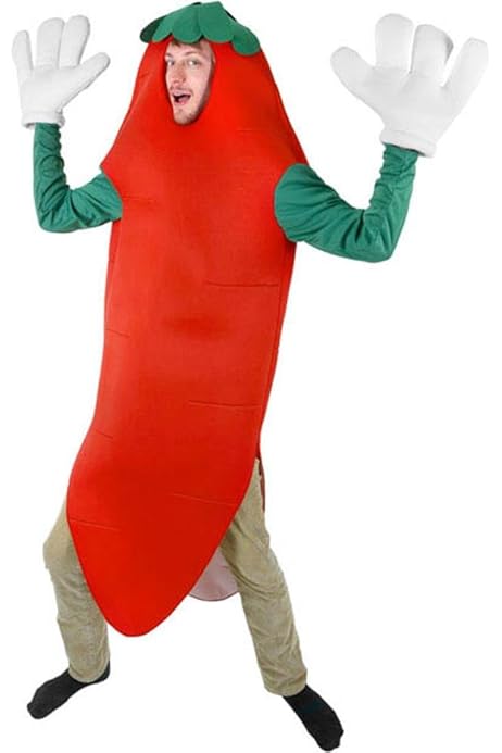 Red Pepper Costume For Express Delivery Funidelia