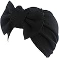 Amazon.com: beauty YFJH Womens Bowknot Stretch Hijab Turban Headwear ...