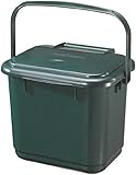 Kerbside Compost Caddy with Locking Lid - Green - for Food Waste ...