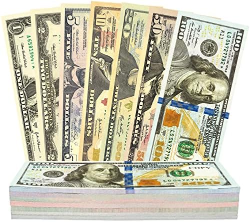 Alagoo Prop Money Play Money Movie Game Realistic Paper Money Full ...
