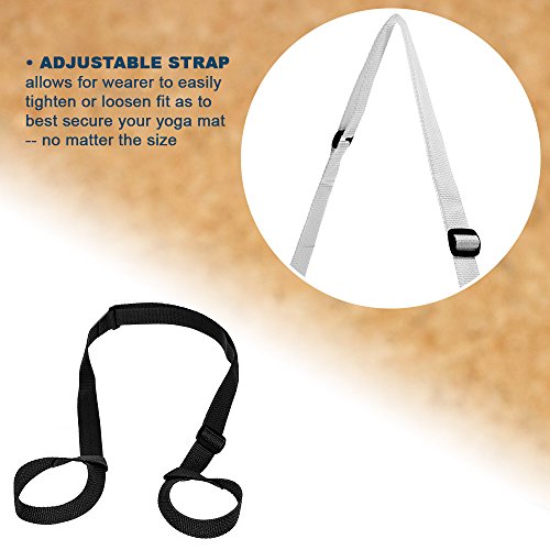 PARACORD PLANET Yoga Mat Strap Sling Harness - Yoga Mat Holder to ...