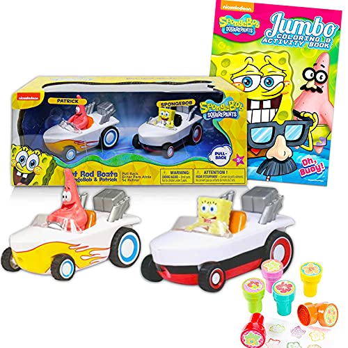 Nick Shop Spongebob Squarepants Hot Rod Boat Race Bundle - 2 Pack ...