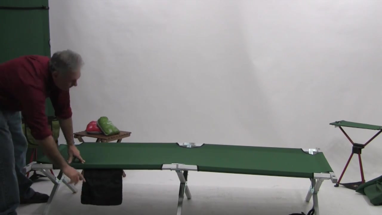 Watch Maine Military Cot Folding Cot by Byer of Maine on Amazon Live