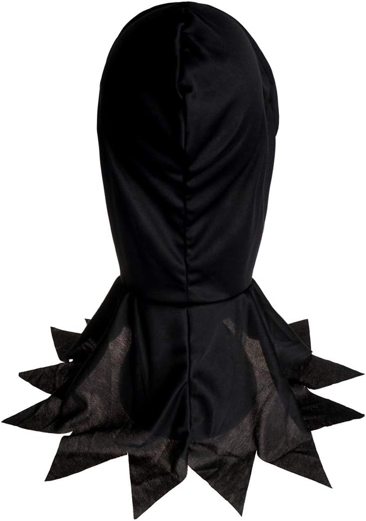 CoolChange Halloween full face mask, disguise hood, fabric, black ...