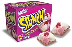 Amazon.com : Sponch Marshmallow Cookies 1.59 oz 24 packs : Grocery ...