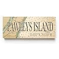 Amazon.com: Pawleys Island South Carolina 3x9 Wood Coordinate Wall ...