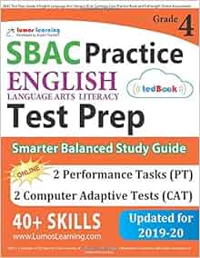 SBAC Test Prep: Grade 4 English Language Arts Literacy (ELA) Common ...