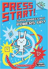 Amazon.com: Super Rabbit Boy Powers Up! A Branches Book (Press Start ...