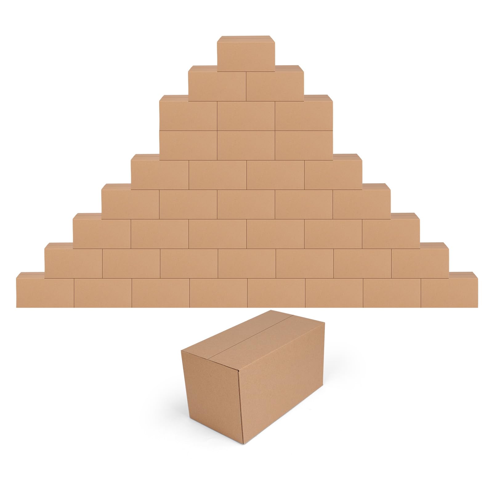 EdenseeLake 40 Pack 11x6x6 inches Shipping Boxes Small Cardboard Boxes ...