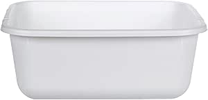 Amazon.com: RHP2951ARWHT - Rubbermaid Dishpan, 4.5gal, White : Home ...