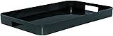 Zak Designs Gallery Tray, 33 x 26 cm, black: Amazon.co.uk: Kitchen & Home