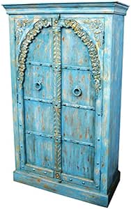 Baya, Oosterse kleine kast, kledingkast, 160 cm hoog, Marokkaanse ...