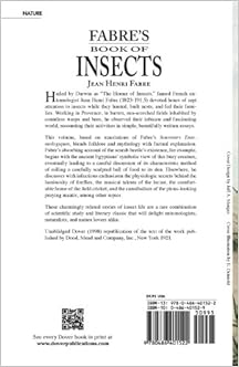 Fabre's Book of Insects: Jean Henri Fabre: 9780486401522: Amazon.com: Books