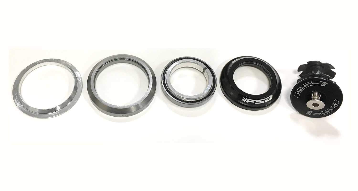FSA Unisex's Orbit C-40 ACB Integrated Headset, Black, 1.1/8-1.5-Inch/8 ...