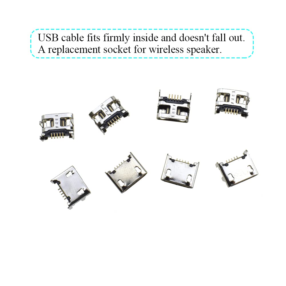 Mua Hao Pro Micro USB Cable Female Socket Connector Plug Jack Port ...