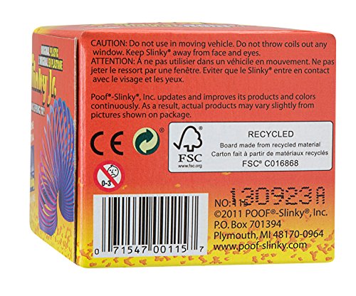 The Original Slinky Brand Plastic Slinky Jr Kids Spring Toy | Pricepulse