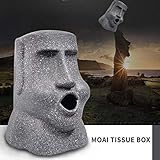 Tiki Head Tissue Box Cover