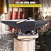 VEVOR Cast Iron Anvil, 132 Lbs/60kg Single Horn Anvil, High Hardness ...