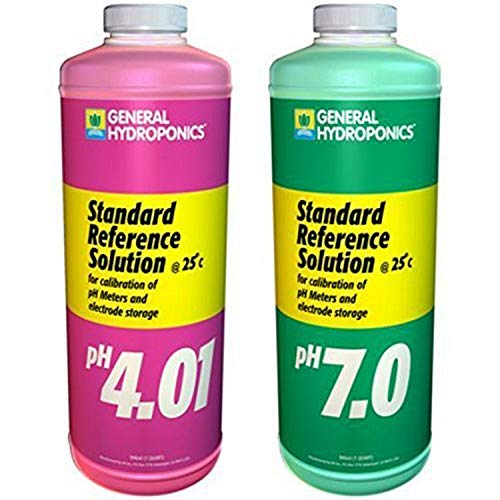 General Hydroponics Ph 4.01 & Ph 7.0 Calibration Solution Kit, Quart Size in Dubai - UAE | Whizz ...