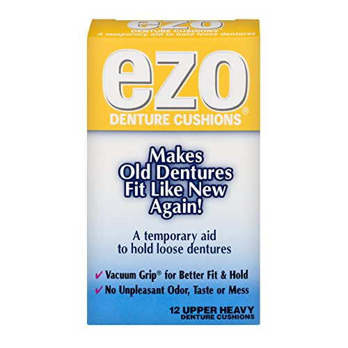 Ezo Denture Cushions Upper Heavy 12 Each ( Pack of 6) Health Beauty ...