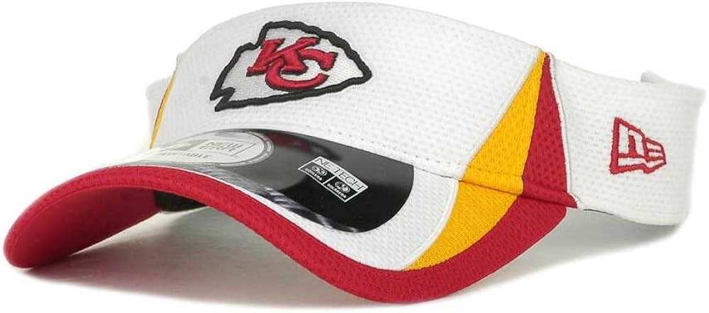 Amazon.com : NFL Kansas City Chiefs Training Visor : Sports Fan Visors ...