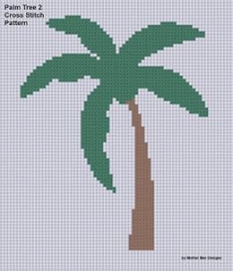 Amazon.com: Palm Tree 2 Cross Stitch Pattern eBook: Mother Bee Designs ...