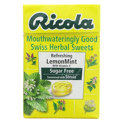 Ricola Lemon Mint - sugar free 45g (Pack of 20) in Kuwait | Whizz Cough ...