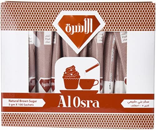Al Osra Brown Sugar 100 Sachet, 500G - Pack of 1 price in Saudi Arabia ...