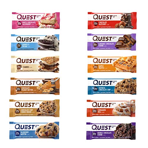Quest Nutrition Protein Bar Adventure Variety Pack. Low Carb Meal ...