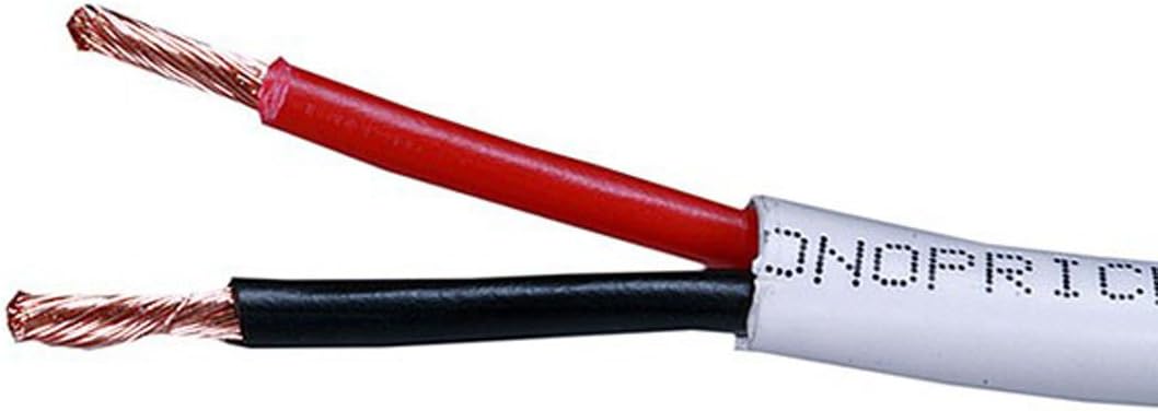 Monoprice Access Series 14 Gauge AWG CL2 Rated 2 Conductor Speaker Wire ...