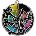 Amazon.com: Colorful Small Flywheel Pins - Rotating Enamel Brooches for ...