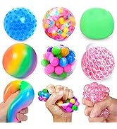ZaxiDeel 12 Pack Sensory Stress Ball - Alleviate Tension, Anxiety and ...