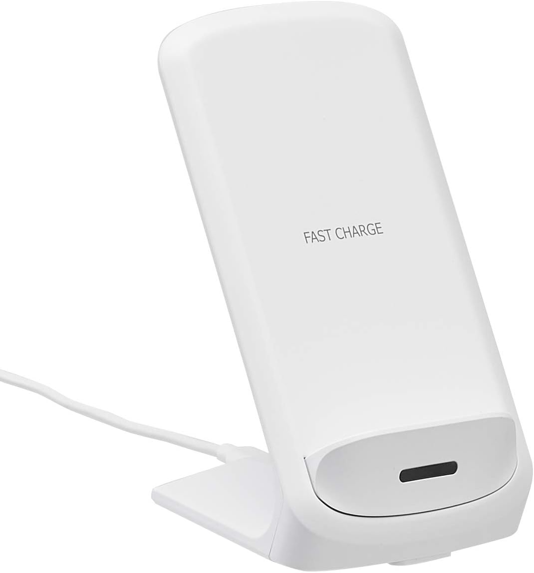 Amazon Basics 10W Qi Certified Fast Charging Wireless Stand – White ...