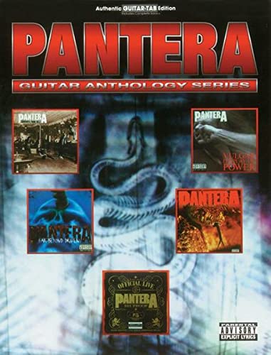 Amazon.com: Pantera Guitar Anthology (Guitar Anthology Series ...