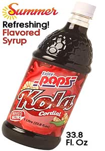 Amazon.com : Fiji POPS - Beverage Base Syrup (1 LTR Bottle) Tasty KOLA ...