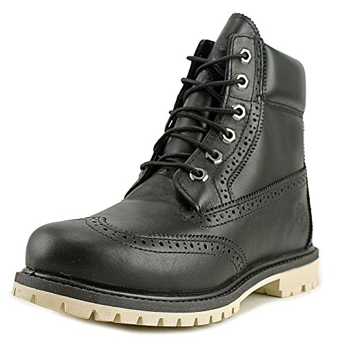 Timberland 6 Inch Premium Brogue Women US 8 Black Boot | Amazon price ...