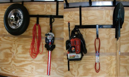 Buy Enclosed Trailer Tool Storage Rack System (PK-OP2 - PK-BM) by Pack ...