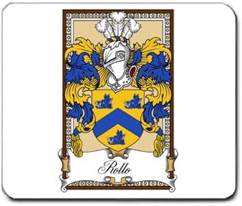Amazon.com : Rollo Family Crest Coat of Arms Mouse Pad : Office Products