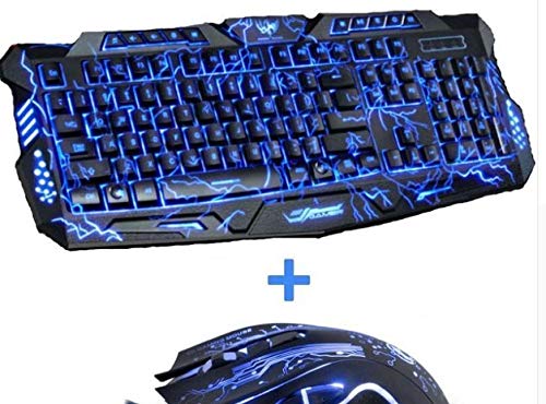 Ninja Dragon Thunder Fire 2.4G Gaming Keyboard and Mouse Set | Pricepulse