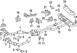 Mercedes-Benz 002 995 50 02, Exhaust Clamp, Clamps - Amazon Canada