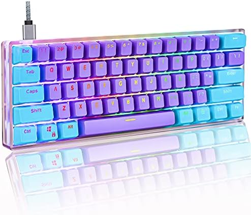 GTSP Gk61 SK61 60% Mechanical Keyboard, Custom Hot Swappable 60 Percent ...