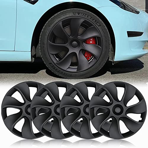 for Tesla Model Y Hub Caps - KENPENRI 19 Inch Model Y Hub Protector ...