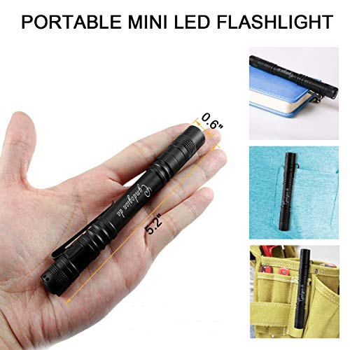 Penlight Flashlight - LED Pen Light with High Lumens, 3 Modes Pocket ...