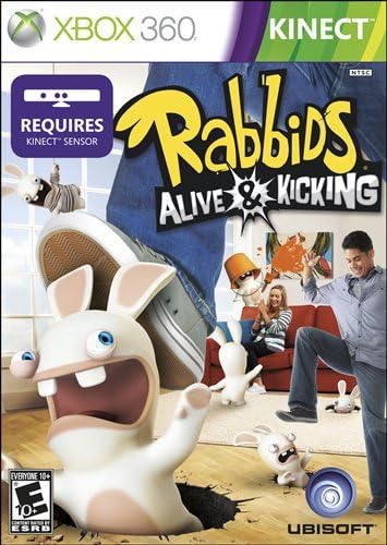 Rabbids Alive and Kicking - Kinect Required - Xbox 360 Standard Edition ...