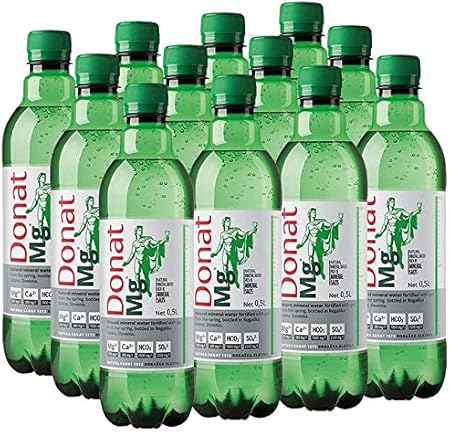 Amazon.com: Natural Magnesium Water - 500mg Magnesium in 500ml ''Donat ...