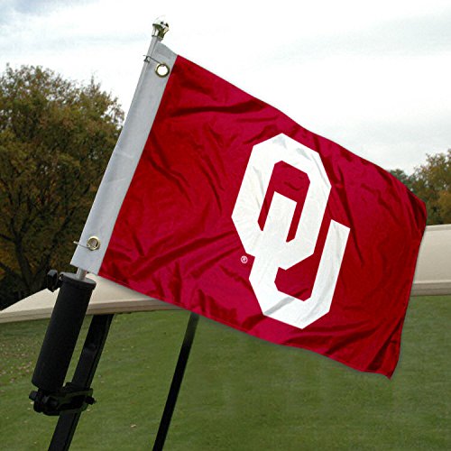 Amazon.com : Oklahoma Sooners Golf Cart and Boat Flag : Outdoor Flags ...
