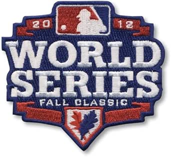 Amazon.com: 2012 MLB World Series Logo Jersey Sleeve Patch Fall Classic ...