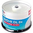 Amazon.com: AcePlus 50-Pack DVD+R Dual Layer Discs with 8X Speed, 8.5 ...